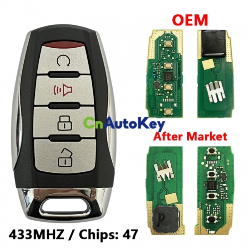 CN075007 Smart Remote Key 433Mhz with ID47 Chip for Great Wall Motor ...