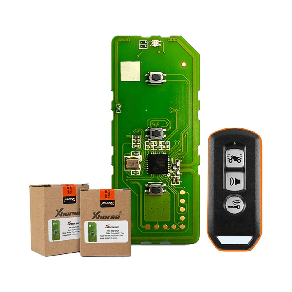 Xhorse XZBTM1EN Honda Smart Key 3 Buttons PCB Board for VVDI Key Tool ...