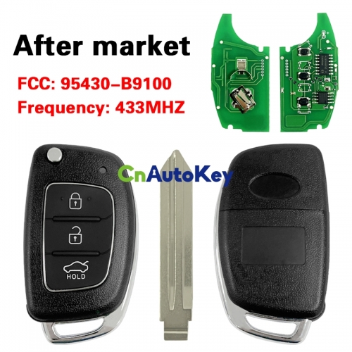 CN020076 Hyundai I10 I20 I30 remote key CE0682 95430-B9100 OKA-865T(IA-TP)